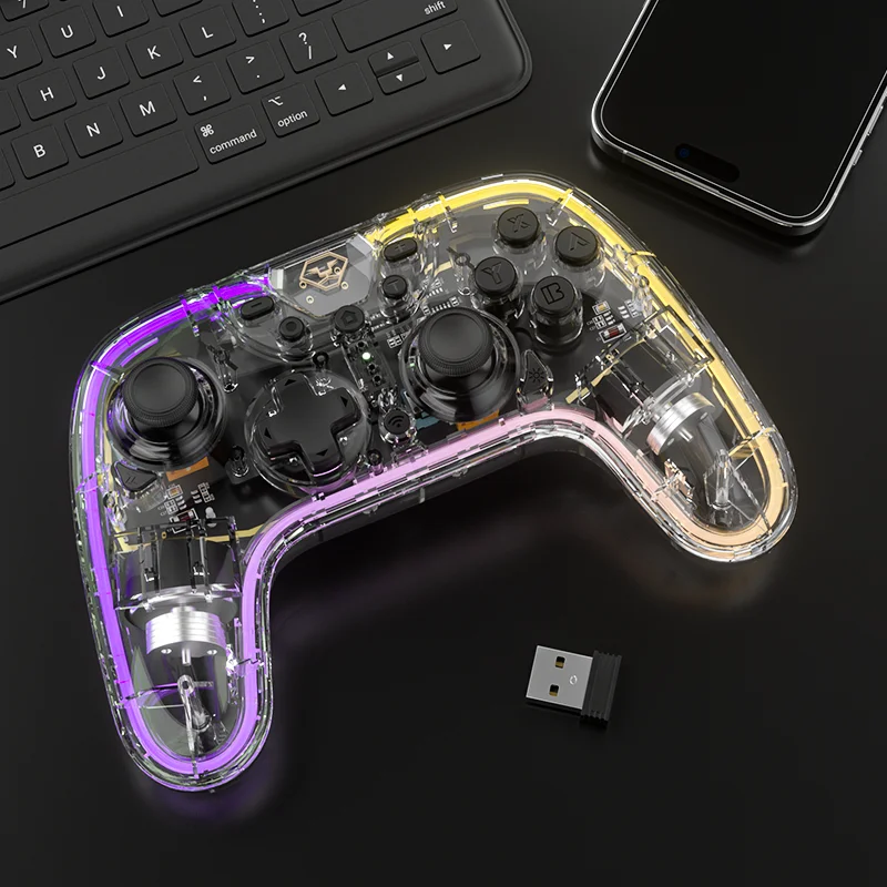 Mando inalámbrico RGB colorido para Nintendo Switch/Oled /Lite, mando ...