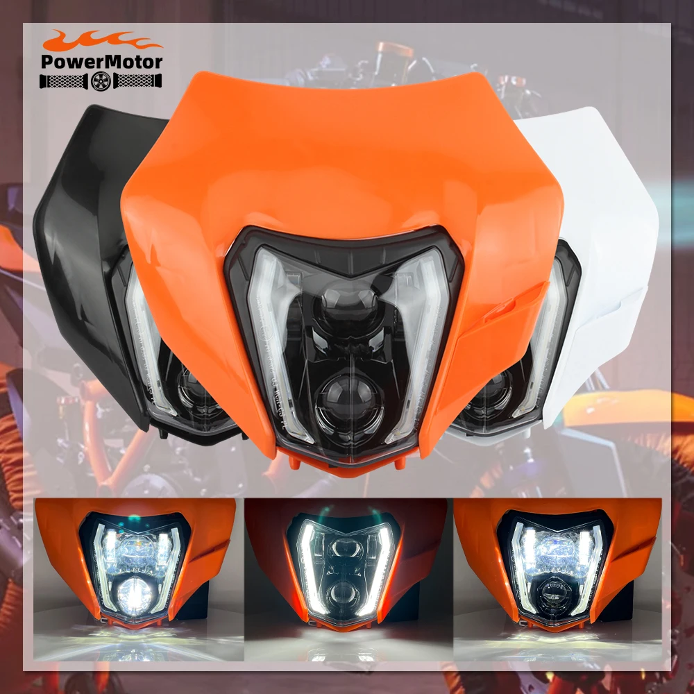 Head Lamp Motorcycle Led Headlight 2008-2016 for KTM EXC XC SX EXCW SXW ...