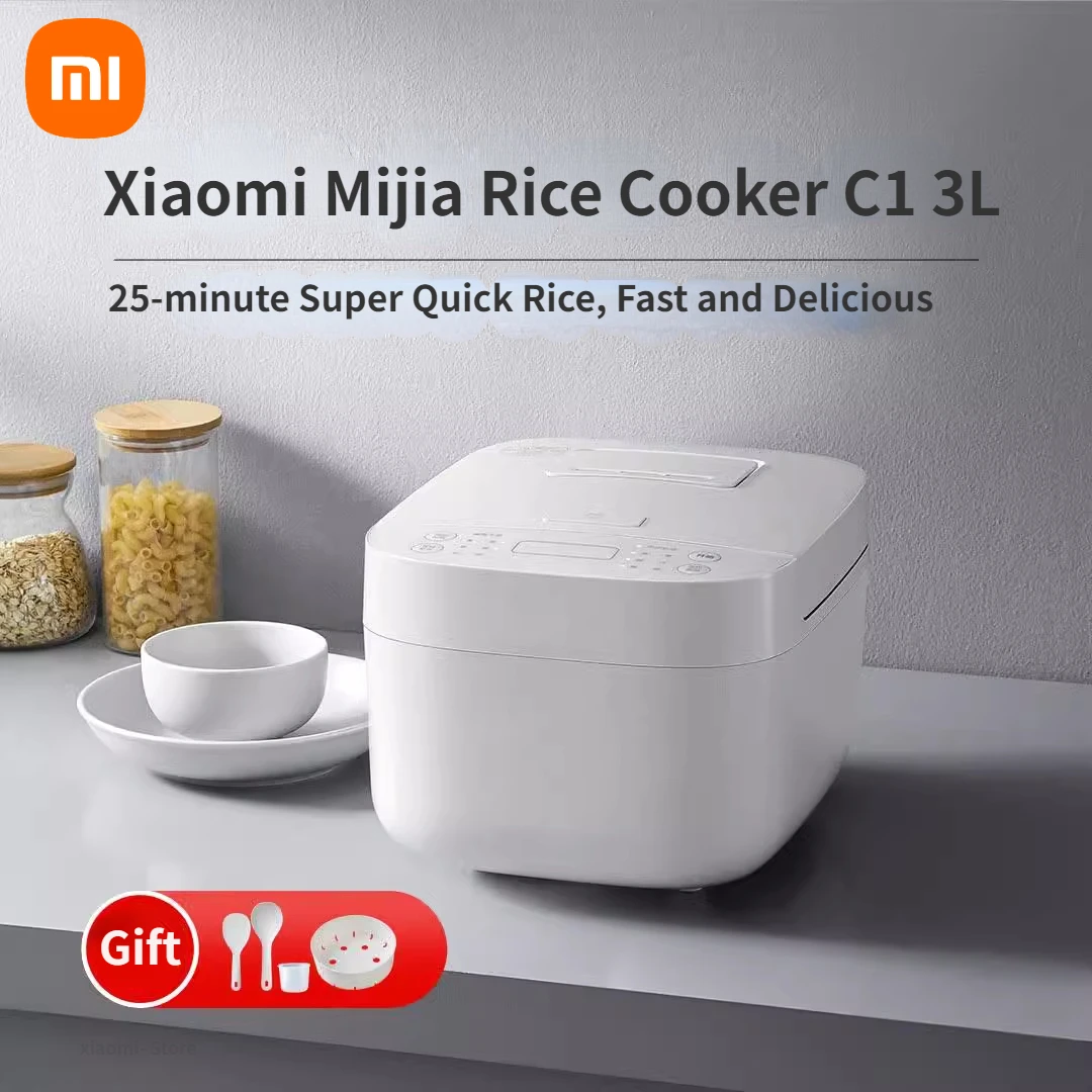 2024-Xiaomi-Mijia-Electric-Rice-Cooker-C1-3L-650W-Multicooker-Mini ...