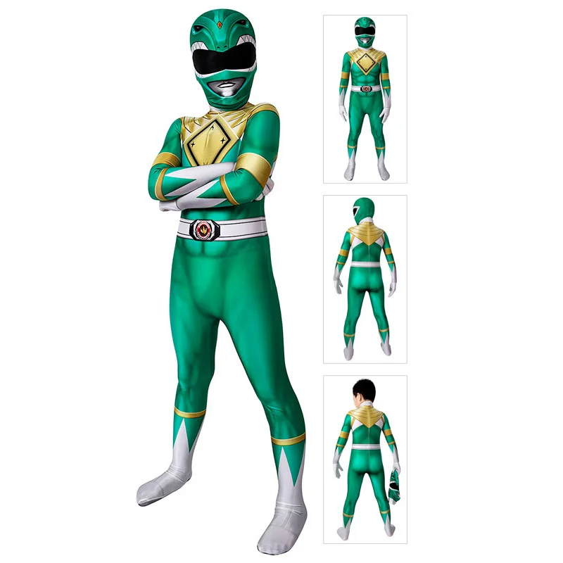 Green Power Ranger Samurai Costume
