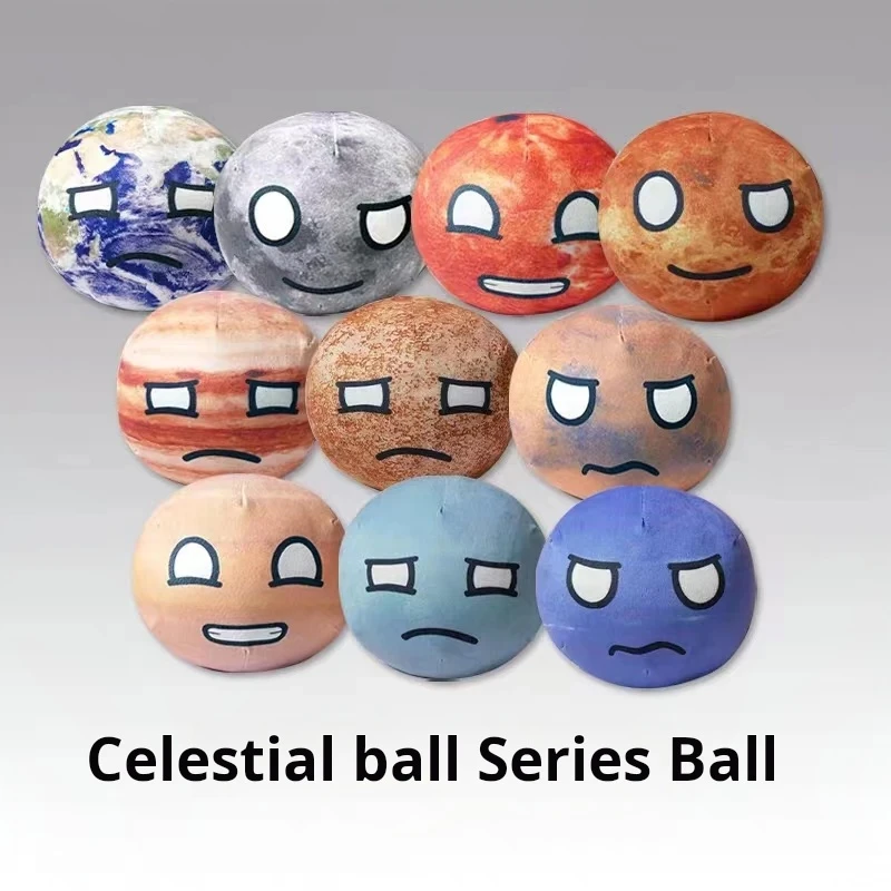 40-Styles-9cm-Polandball-Solar-System-Pillow-Earth-Moon-Venus-Uranus ...