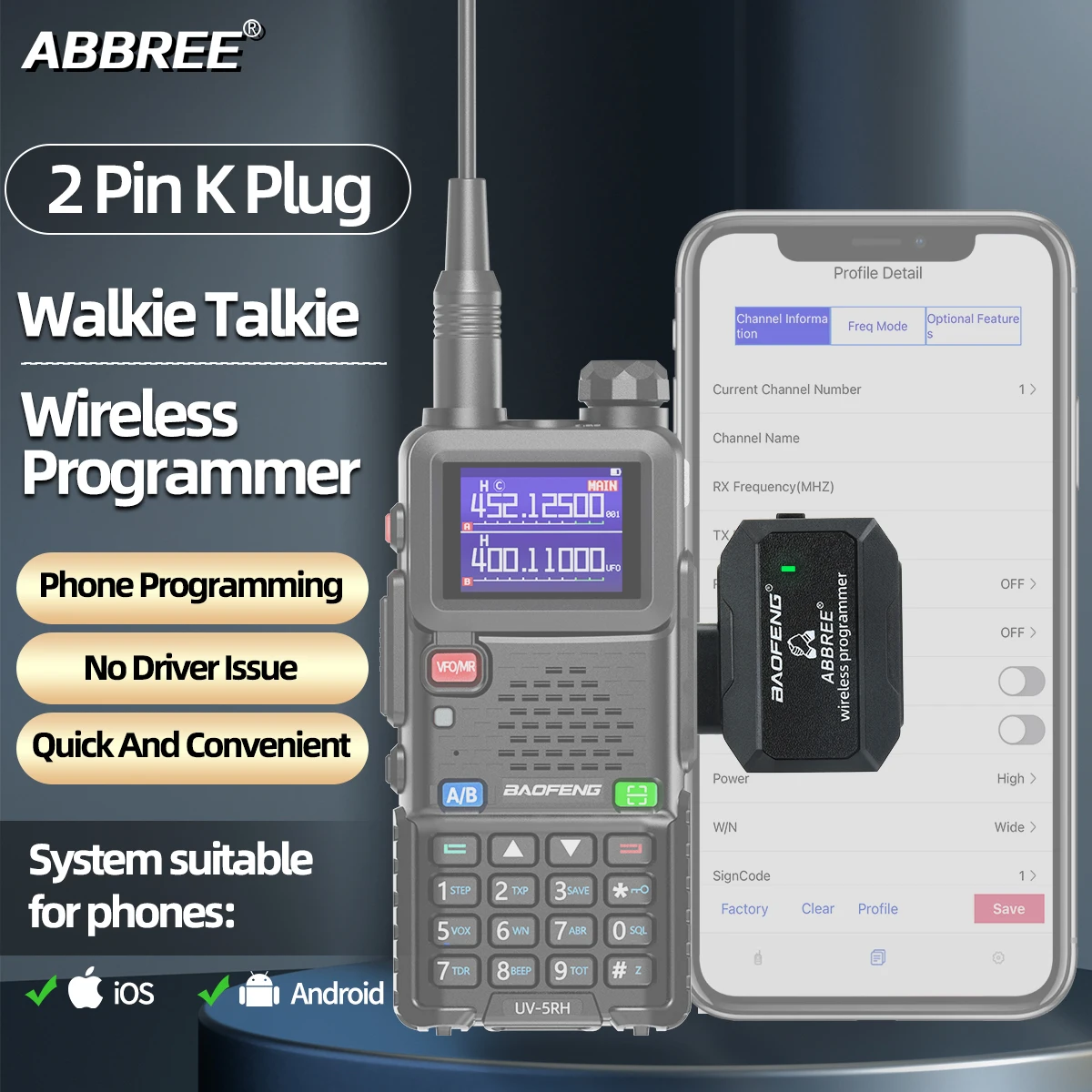 Baofeng-programador-inal-mbrico-Bluetooth-para-walkie-talkie-programaci ...