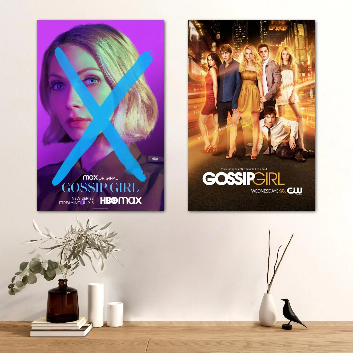 The-Gossip-Poster-High-Quality-Wall-Art-Canvas-Posters-Decoration-Art ...