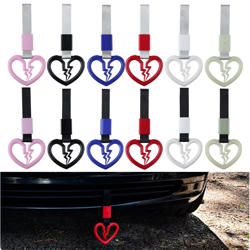 1pcs-Broken-Love-JDM-Train-Bus-Handle-Hand-Strap-Tsurikawa-Ring-Heart ...