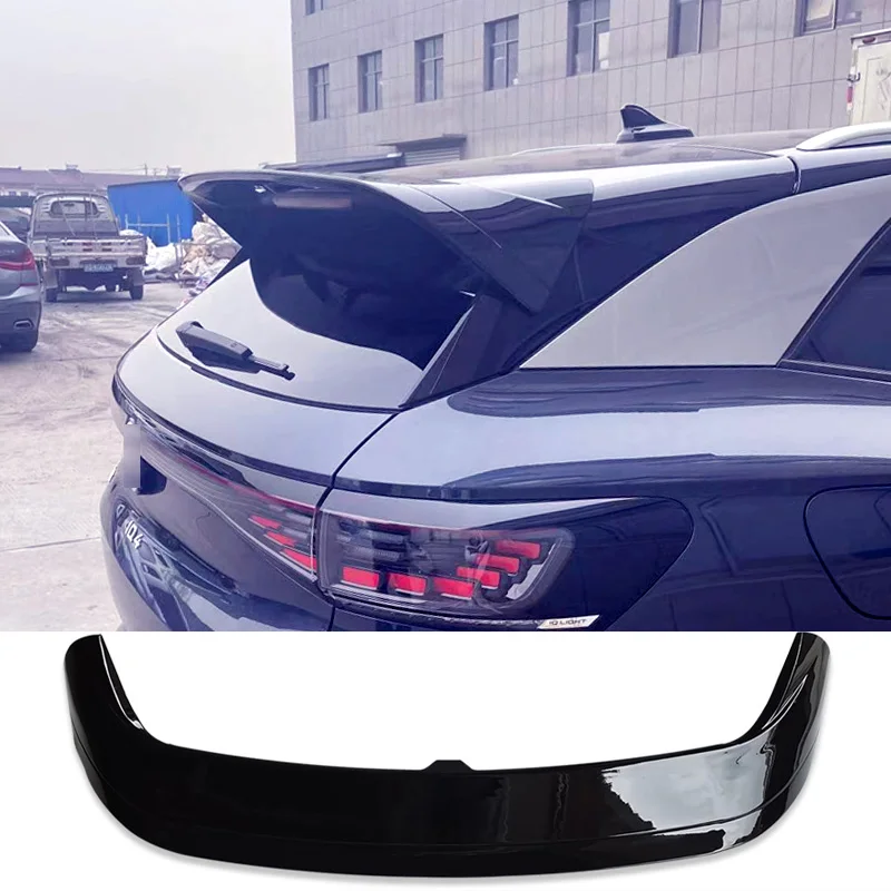 ID4-Spoiler-for-Volkswagen-ID-4-Glossy-Black-Rear-Windshield-Car-Roof ...