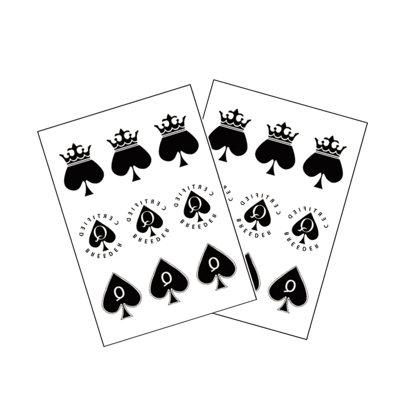 Q-of-Spades-Tattoos-Waterproof-Temporary-Tattoo-Stickers-Tatouage ...