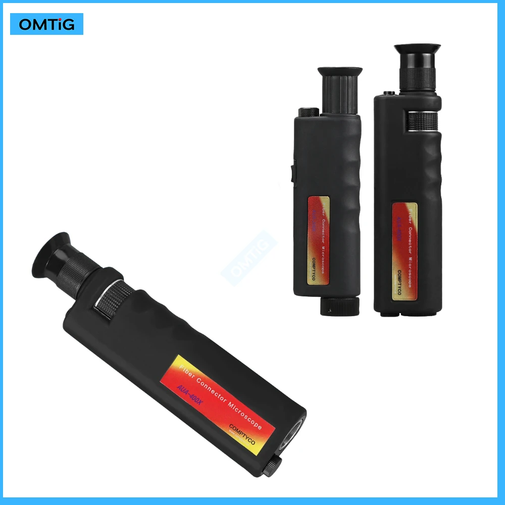 Optical-Fiber-Inspection-Microscope-With-2-5mm-And-1-25mm-Adapter-LED ...