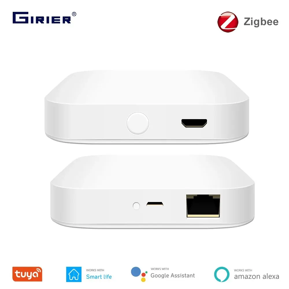 GIRIER-Tuya-ZigBee-Gateway-Bridge-Hub-inteligente-con-cable-inal-mbrico ...