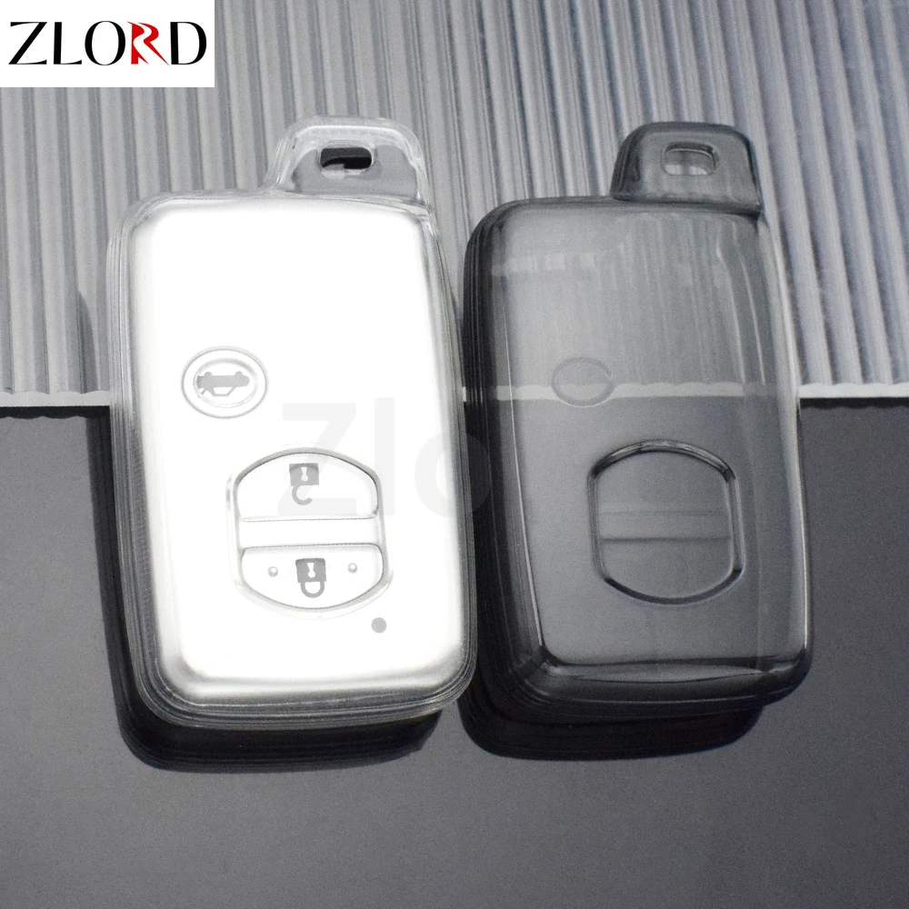 Transparent-TPU-Car-Key-Case-for-Toyota-Prius-30-Alpha-Aqua-Land ...