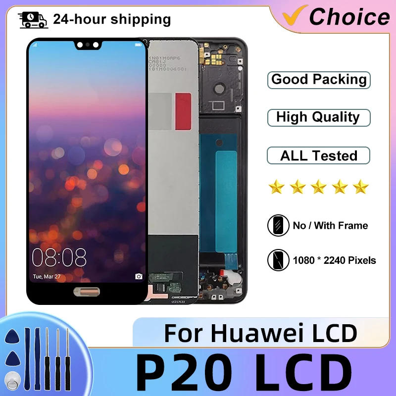5-8-For-Huawei-P20-LCD-Display-Digitizer-Assembly-Replace-For-Huawei ...