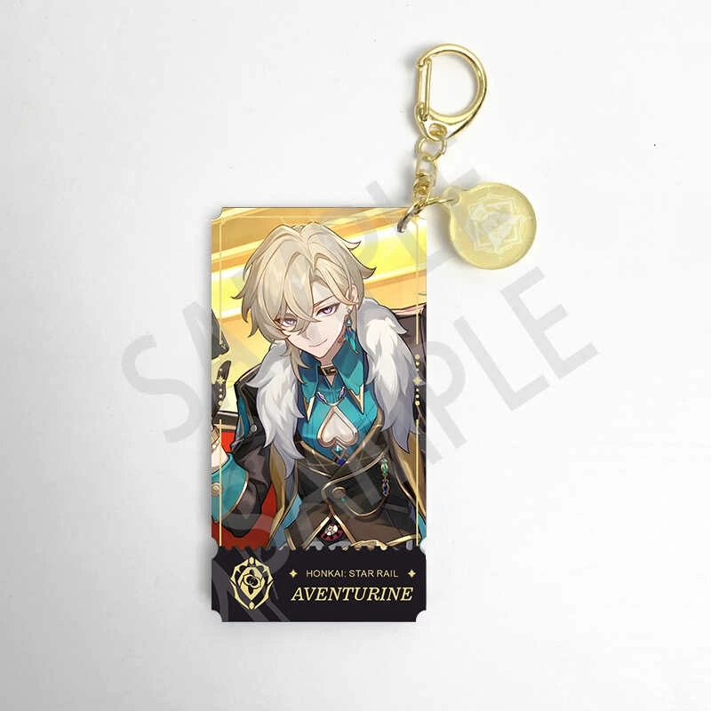 Anime-Honkai-Star-Rail-Dr-Ratio-Acheron-Aventurine-Cosplay-Keychain ...