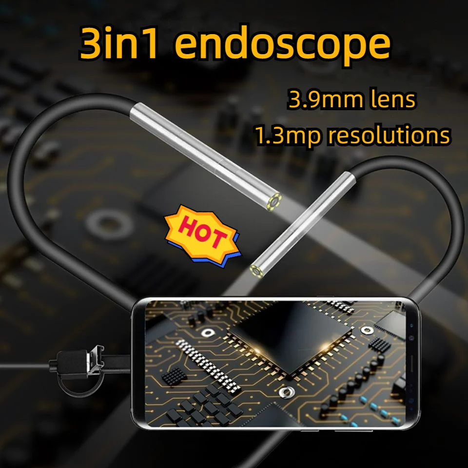 Car-Endoscope-USB-c-Mini-Camera-Sewer-Pipe-Drain-Video-Endoscopic-720P ...
