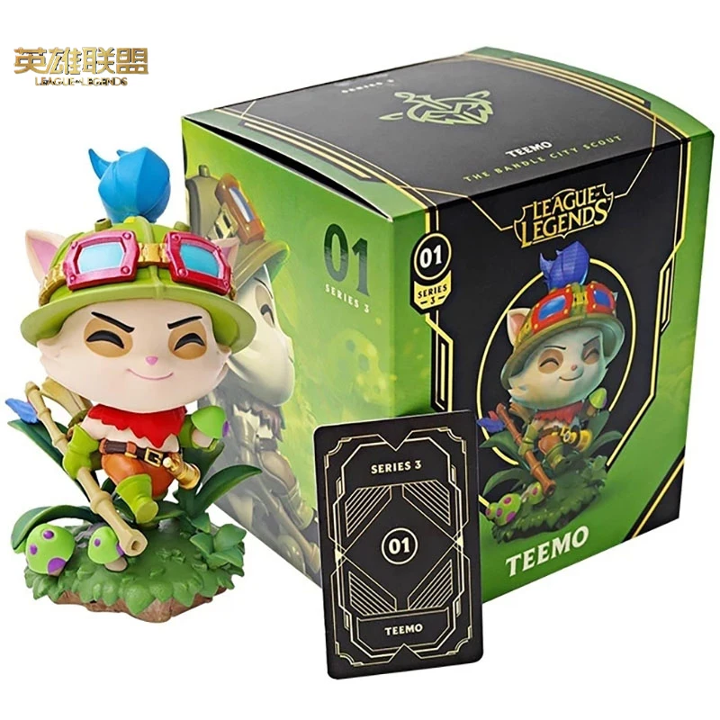 Estoque 100% original league of legends lol teemo personagens do jogo ...