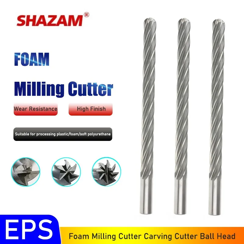 SHAZAM-Foam-Milling-Cutter-Tool-Carving-Cutter-Ball-Hhead-EPS-Styrofoam ...