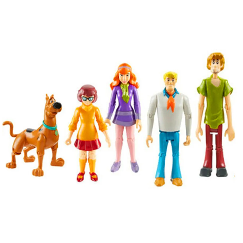 Toys & Games Daphne Full Mini Scooby Doo Gang Figure Set Fred Scooby ...