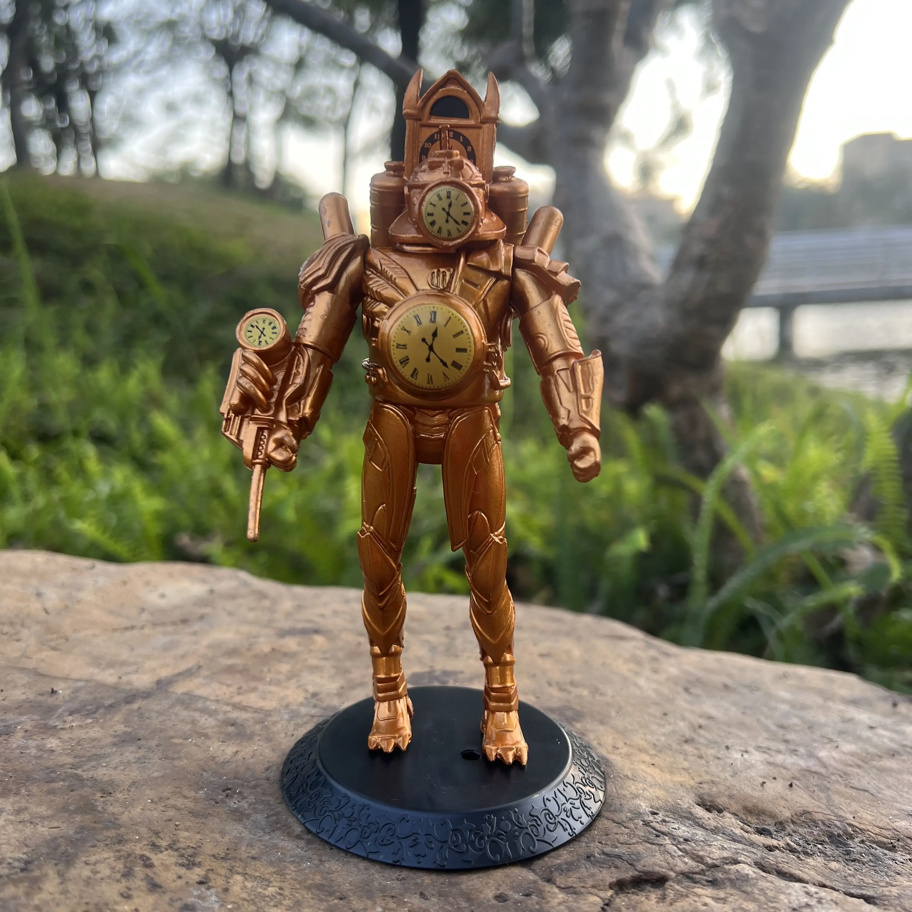 15CM-Skibidi-Toilet-Figure-Timekeeper-Set-Toilet-Man-VS-Monitor-Action ...