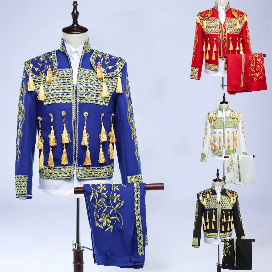Spanish-Bullfighter-Costume-European-Performance-Suit-Annual-Meeting ...
