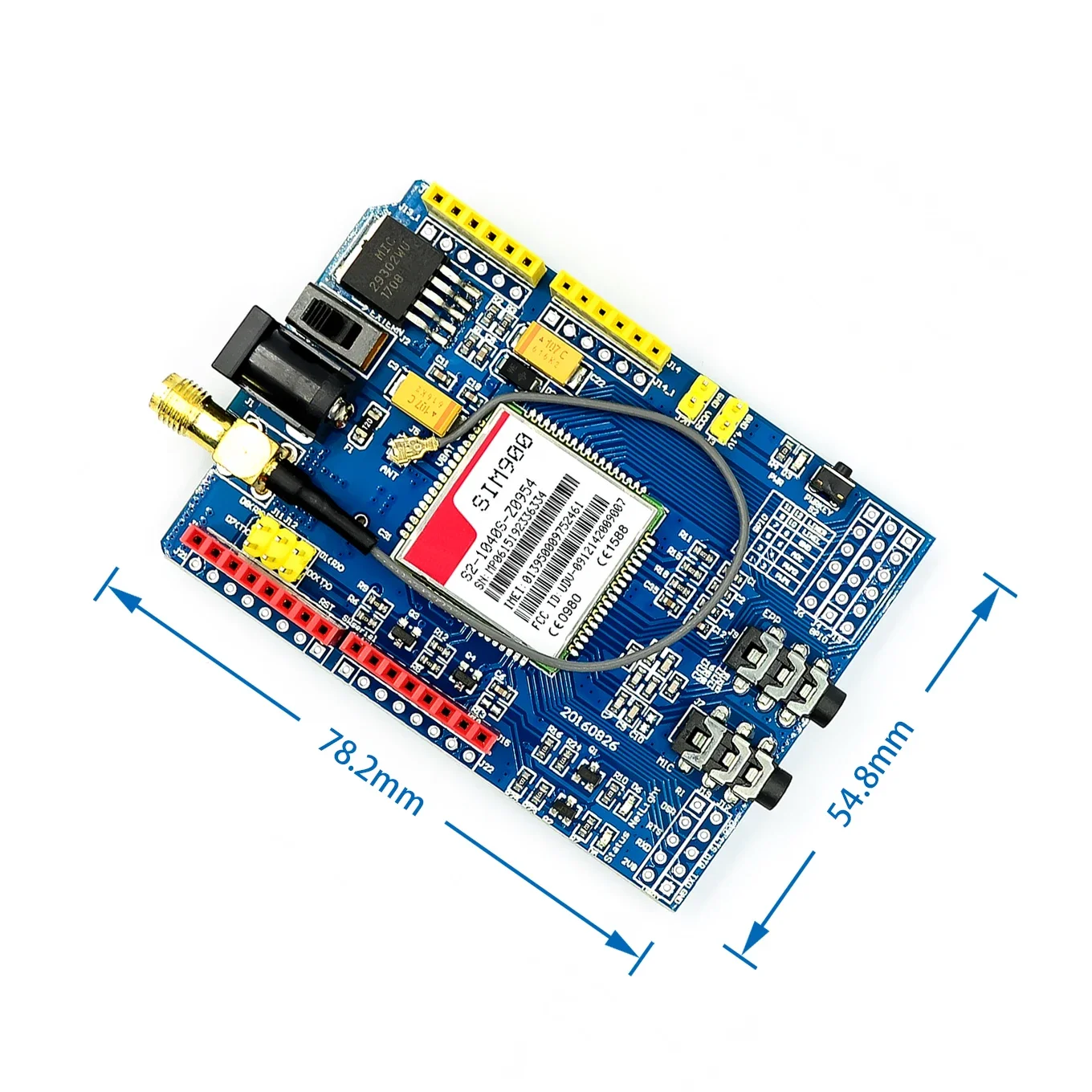 Desenvolvimento-Kit-M-dulo-Board-para-Arduino-SIM900-GPRS-GSM-Escudo ...