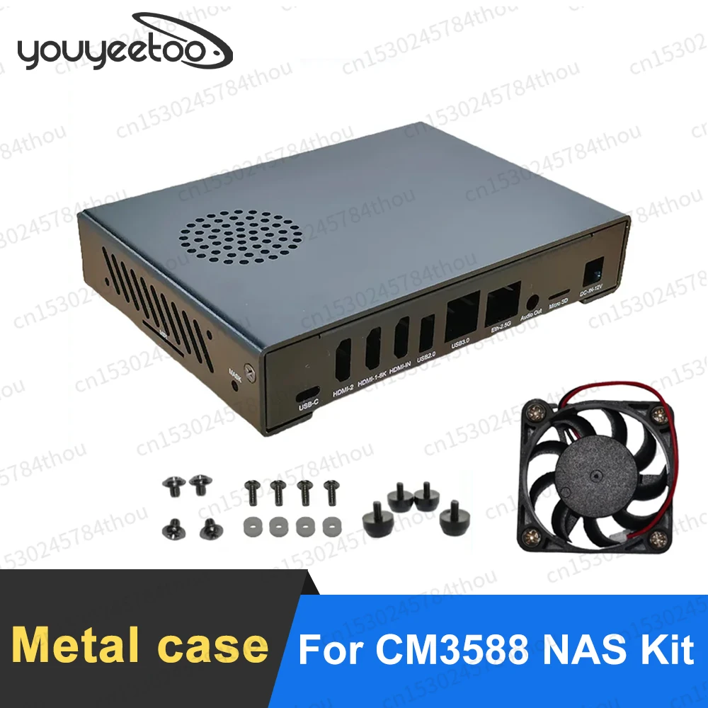 FriendlyELEC-CM3588-NAS-Kit-Metal-Aluminum-Case-RK3588-CPU-Board-Metal ...