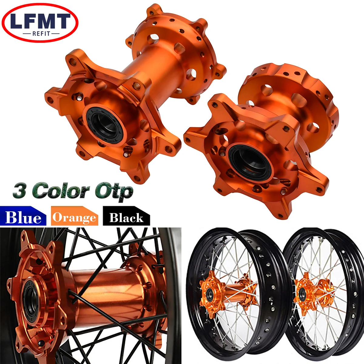 Motorcycle-CNC-Front-Rear-Rims-Wheel-Hub-For-KTM-SX-XC-EXC-XCW-SXS-EXCF ...