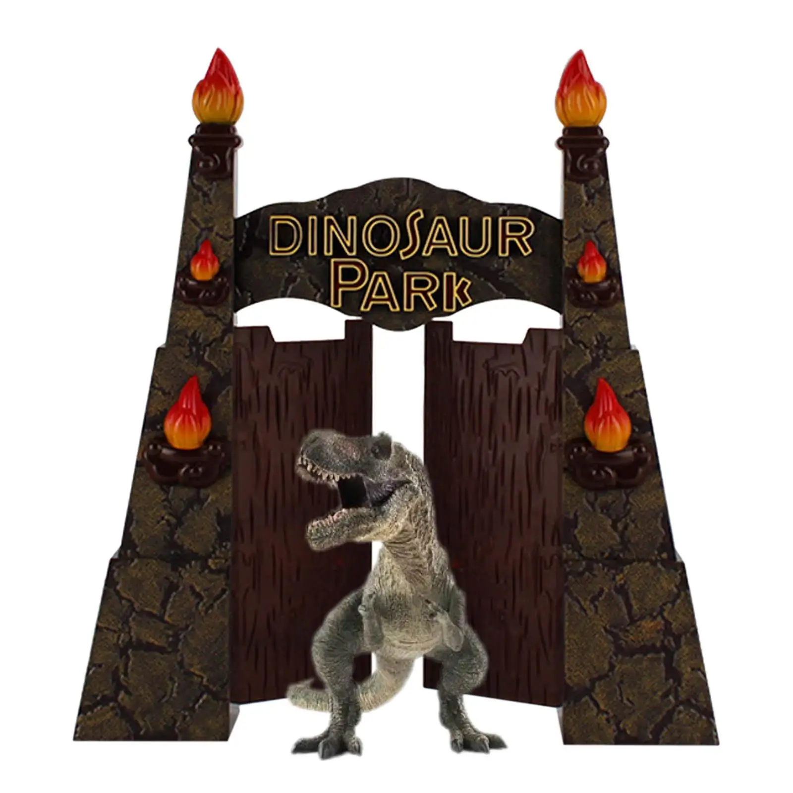 Dinosaur Park Fittings Decoration Backdrop Gift Sculpture Simulation ...