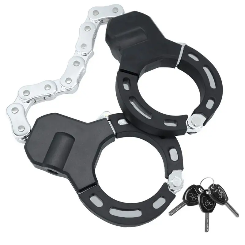 Heavy-Duty-Security-Lock-Anti-Theft-Alloy-Steel-Handcuff-Lock-for ...