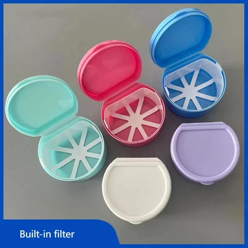 20-Pcs-Dental-Orthodontic-Retainer-Box-Dentures-Boxes-Retainer-Box-for ...