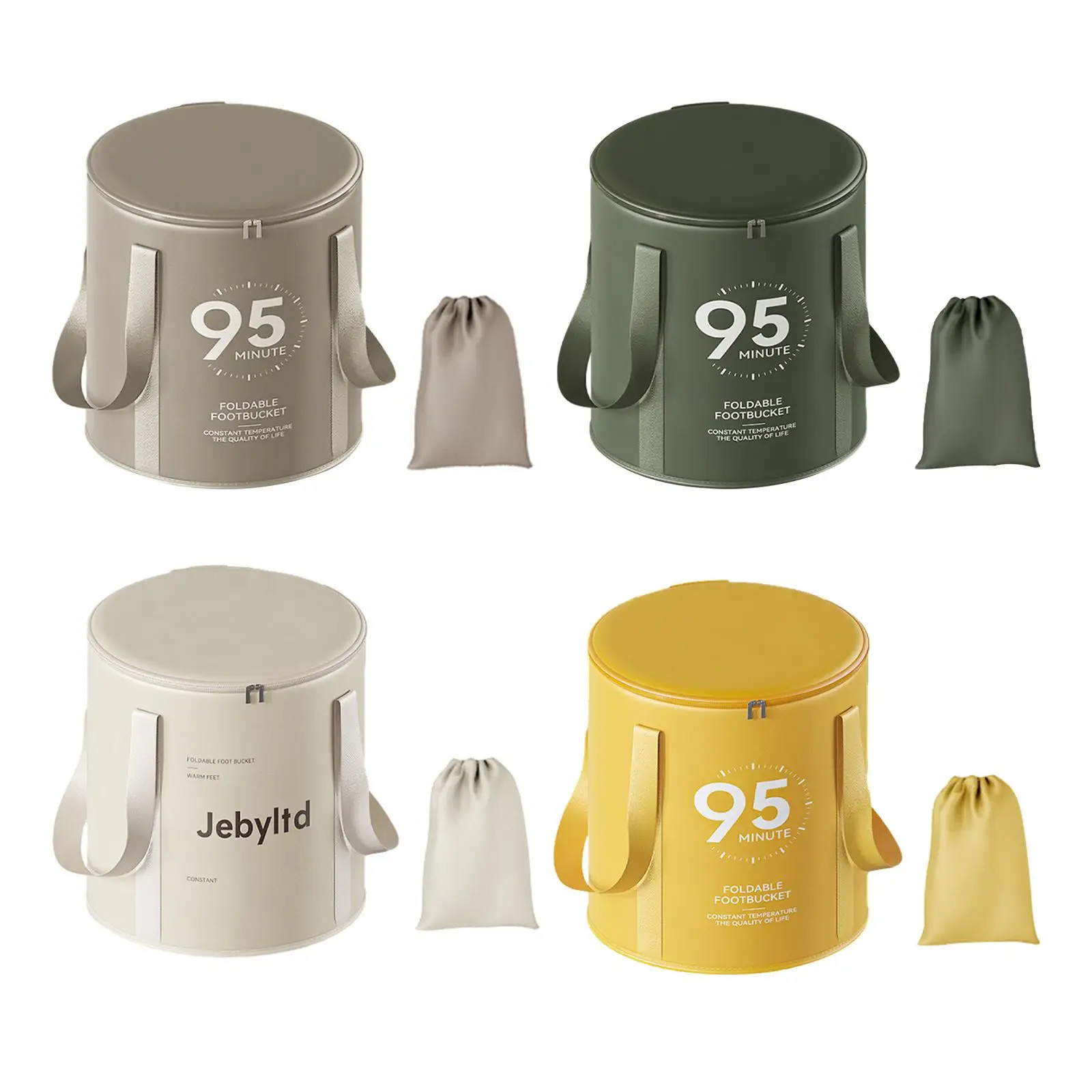 Foot-Soaking-Bath-Bucket-Foldable-Waterproof-Tub-Basin-Water-Container ...