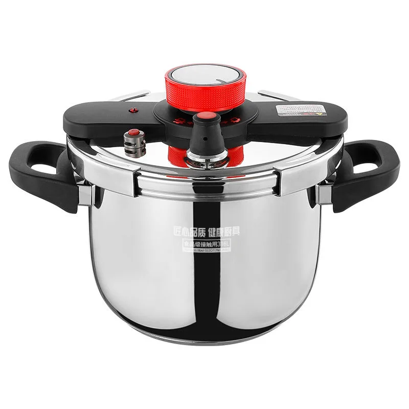 316-stainless-steel-pressure-cooker-household-large-capacity-thickened ...