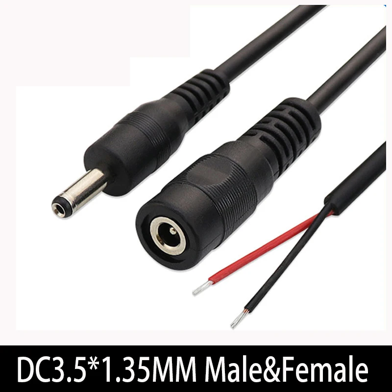 Dc-Cable-3-5-1-35-Male-Cable-35135-Female-Led-Plug-Power-Cord-Single ...