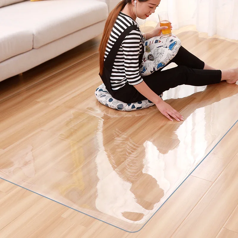 2020-New-Transparent-Wood-Floor-Protection-Pad-Computer-Pad-Round-Pad ...