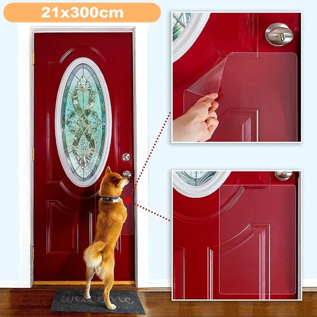 Dog Door Guards Scratching Dogs