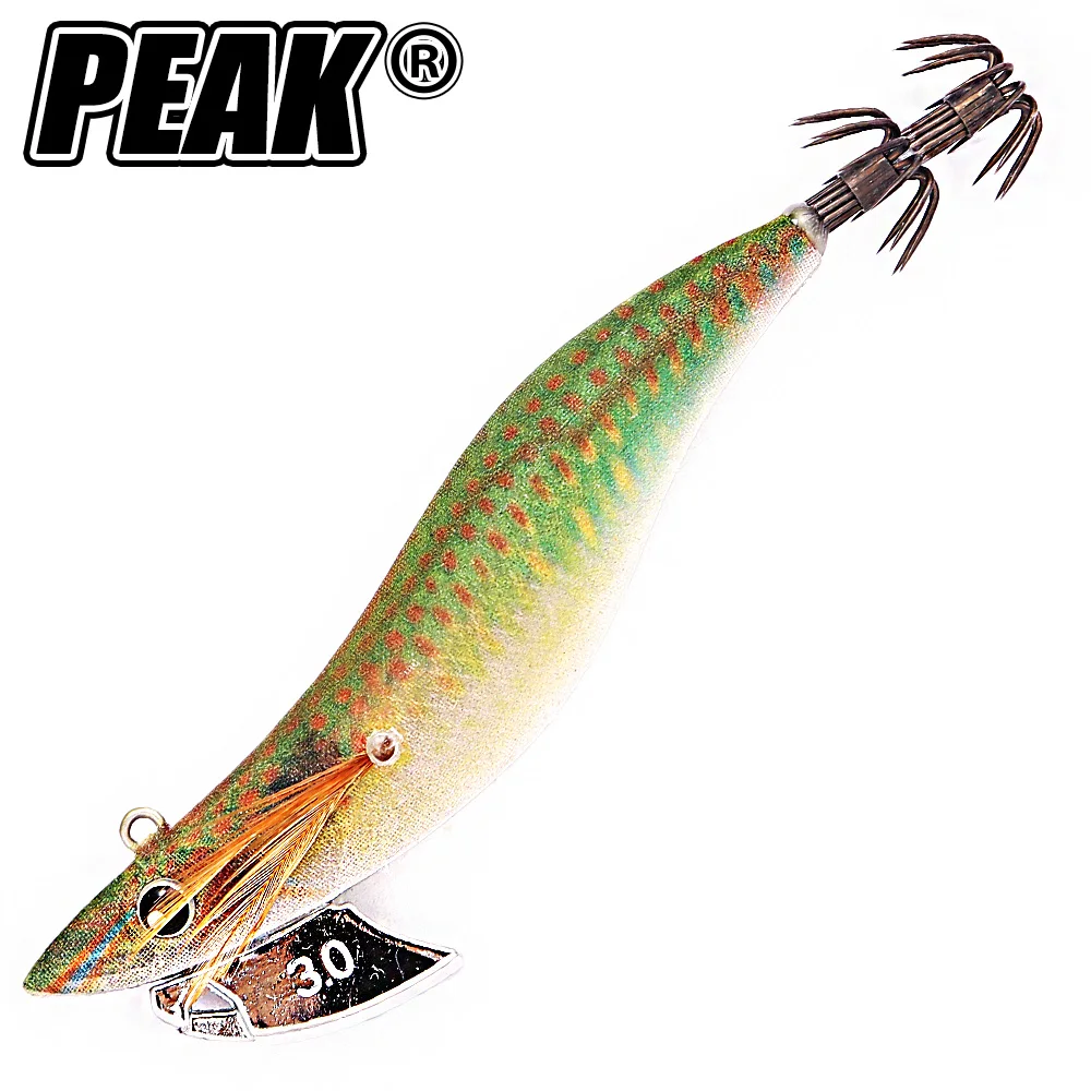PEAK quid appât lumineux calmar gabarit leurre de pêche appât ...