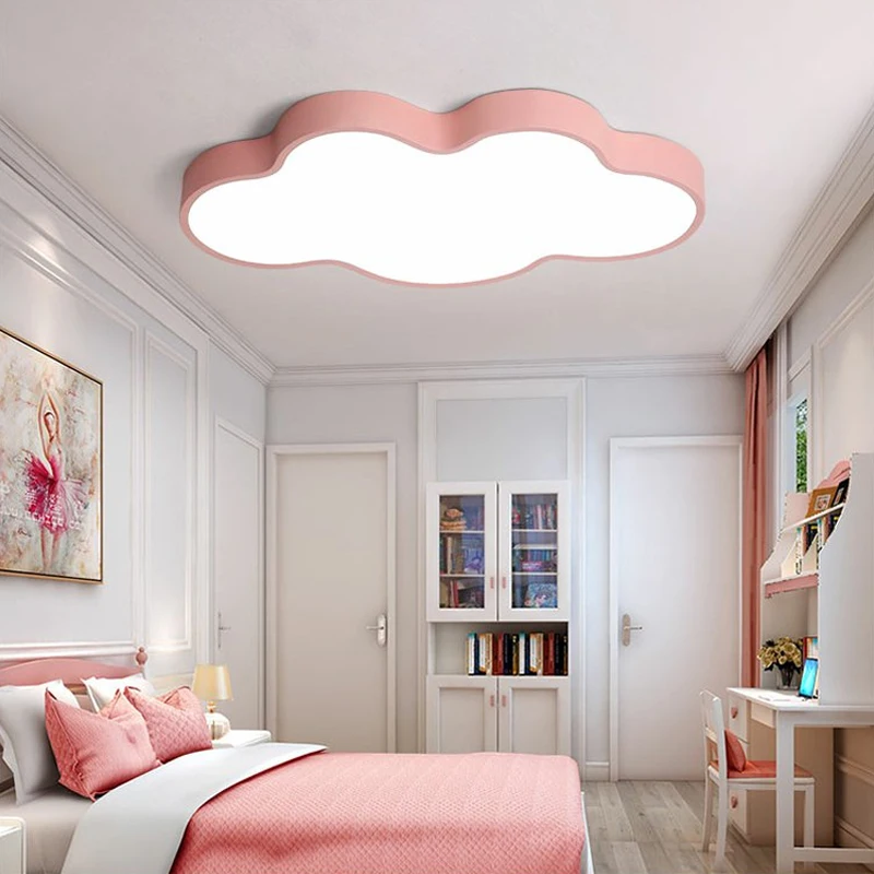 Luces-de-techo-de-nube-para-sala-de-estar-l-mpara-Led-de-techo-montada ...