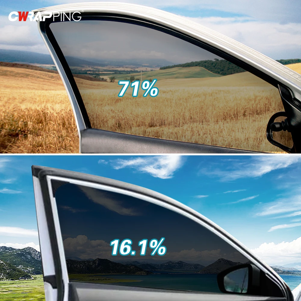 Removable Glass Window Film Car Sunshade Film Home Decorative Window ...