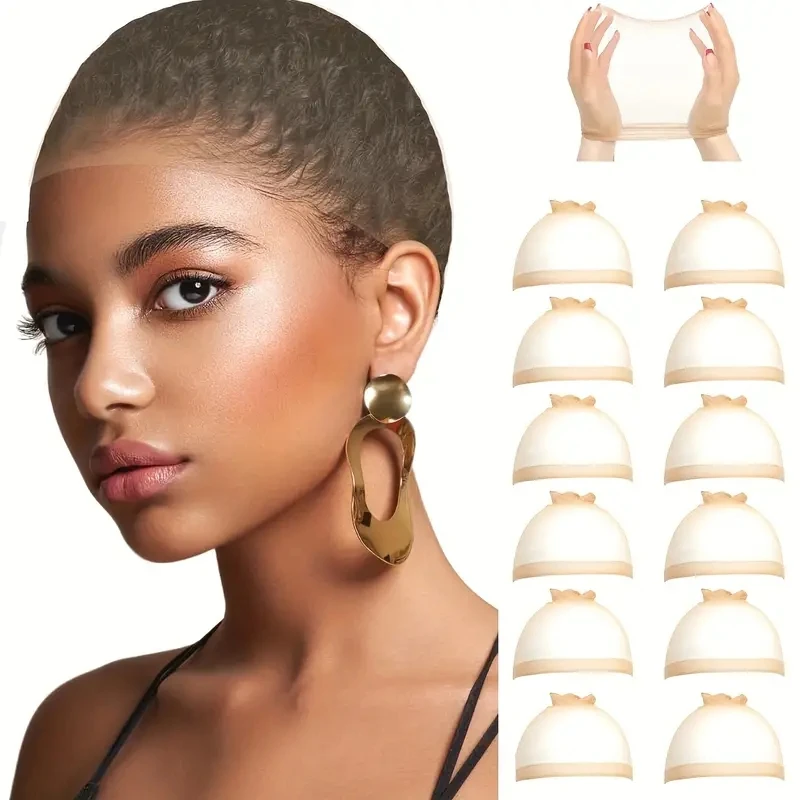 12-pcs-HD-Wig-Cap-Elastic-Breathable-Invisible-Wig-CapsStretchy-Nylon ...
