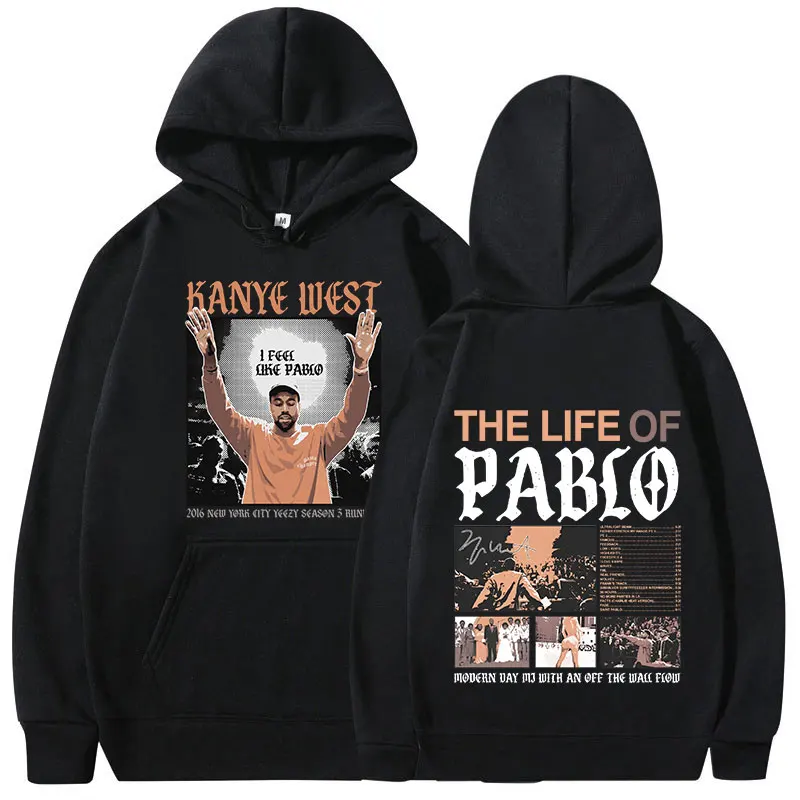 Sudadera-con-capucha-con-estampado-gr-fico-de-rapero-Kanye-West-para ...