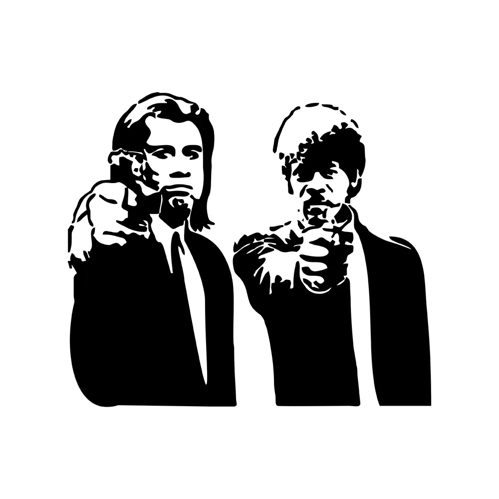 Samuel L Jackson Pulp Fiction Stencil