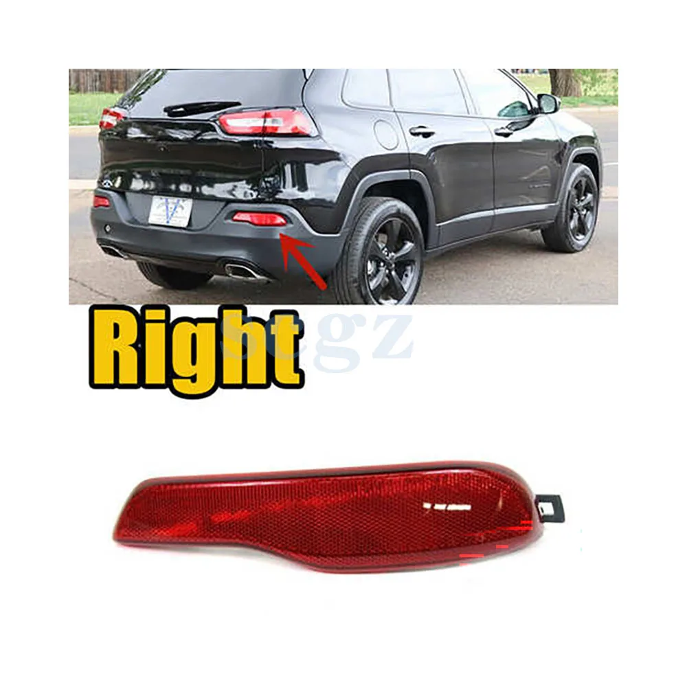Left/Right Rear Bumper Reflector Red 68105144AC 68105145AC For Jeep ...