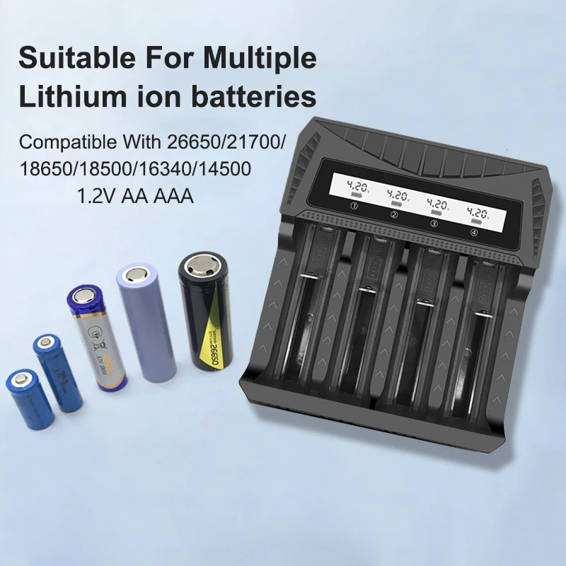 Cargador-inteligente-USB-Universal-cargador-de-bater-a-con-ranura-1-2-4 ...