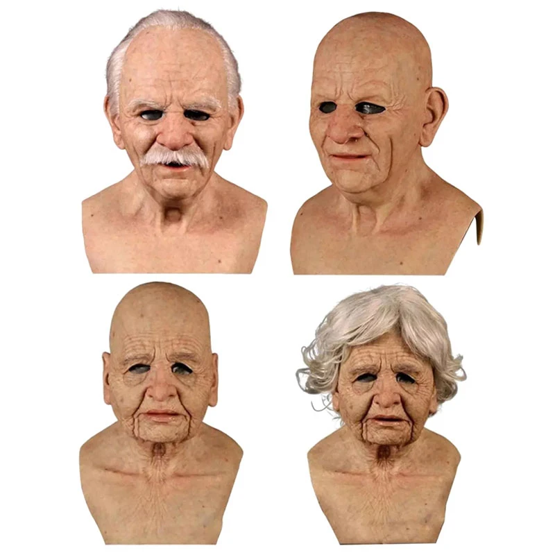Elderly-Woman-Man-Mask-Wrinkle-Full-For-Head-Mask-Grandpa-Grandma-Face ...