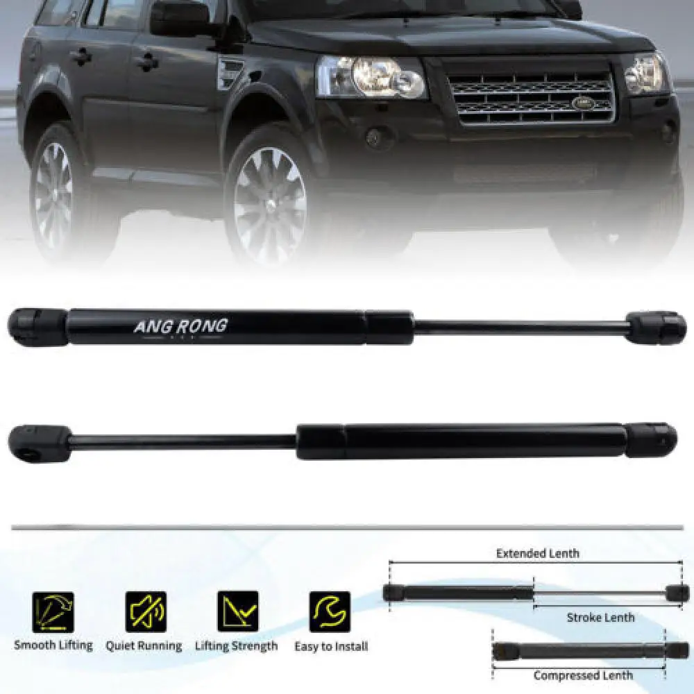 Pair-For-Land-Rover-Freelander-2-L359-06-14-Front-Bonnet-Gas-Struts ...
