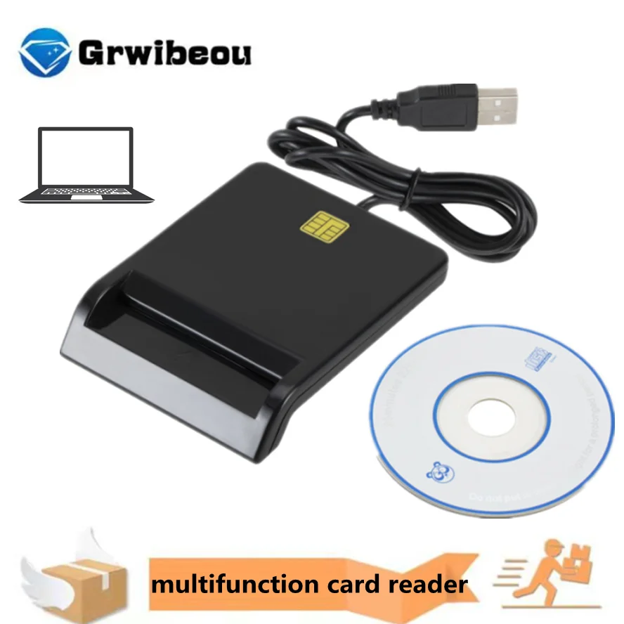 2021-Multi-Function-ID-Card-Reader-Black-Smart-Tax-Return-Bank-ID-Card ...