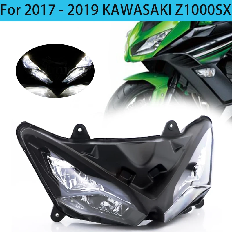 17-21 Z1000SX Head Light LED for KAWASAKI Z1000 SX Z 1000SX Ninja1000 ...