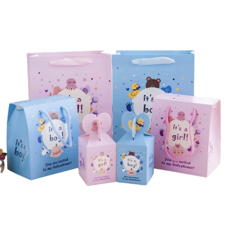 10Pcs-Cardboard-Paper-Baby-Born-Candy-Box-Birthday-Favor-Gift-Boxes ...