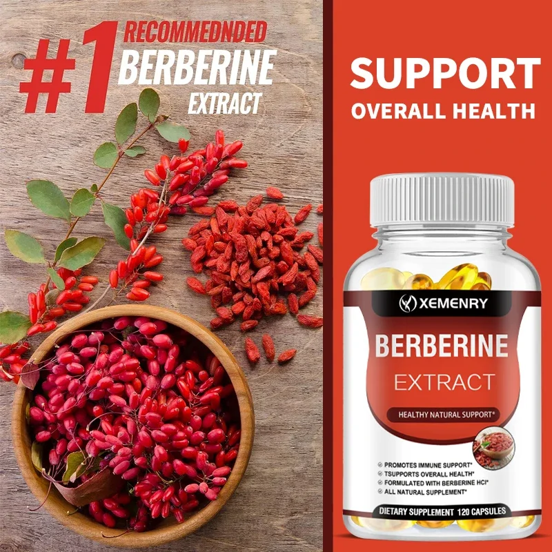 Berberine Hydrochloride - Support Glucose Balance, Liver Health ...