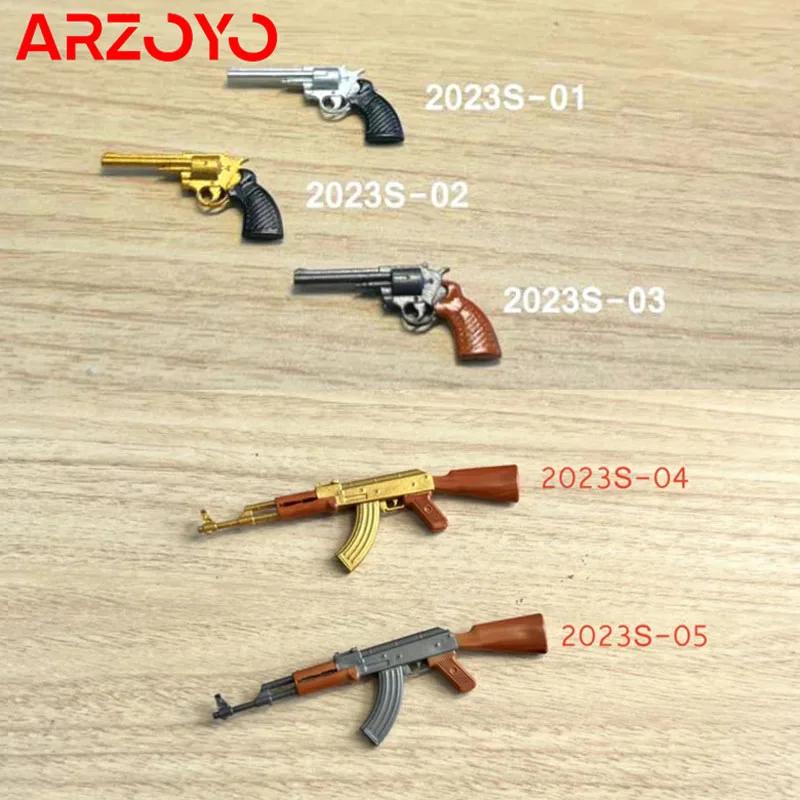 1-12-AK47-Revolver-Pistol-Gun-Weapon-Model-Accessories-Fit-6-Male ...