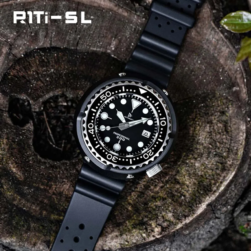 RDUNAE-Titanium-Classic-Automatic-Mechanical-Watch-for-Men-R1Ti-Diver ...