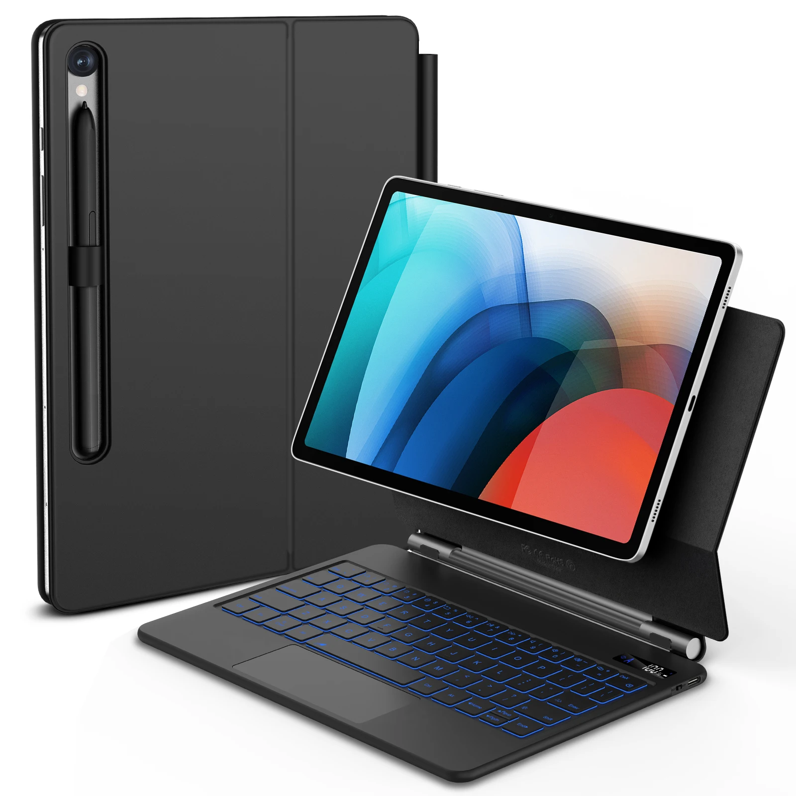 Magic-Keyboard-for-Samsung-Tab-S9-S9-S9-FE-S8-S7-Floating-Cantilever ...