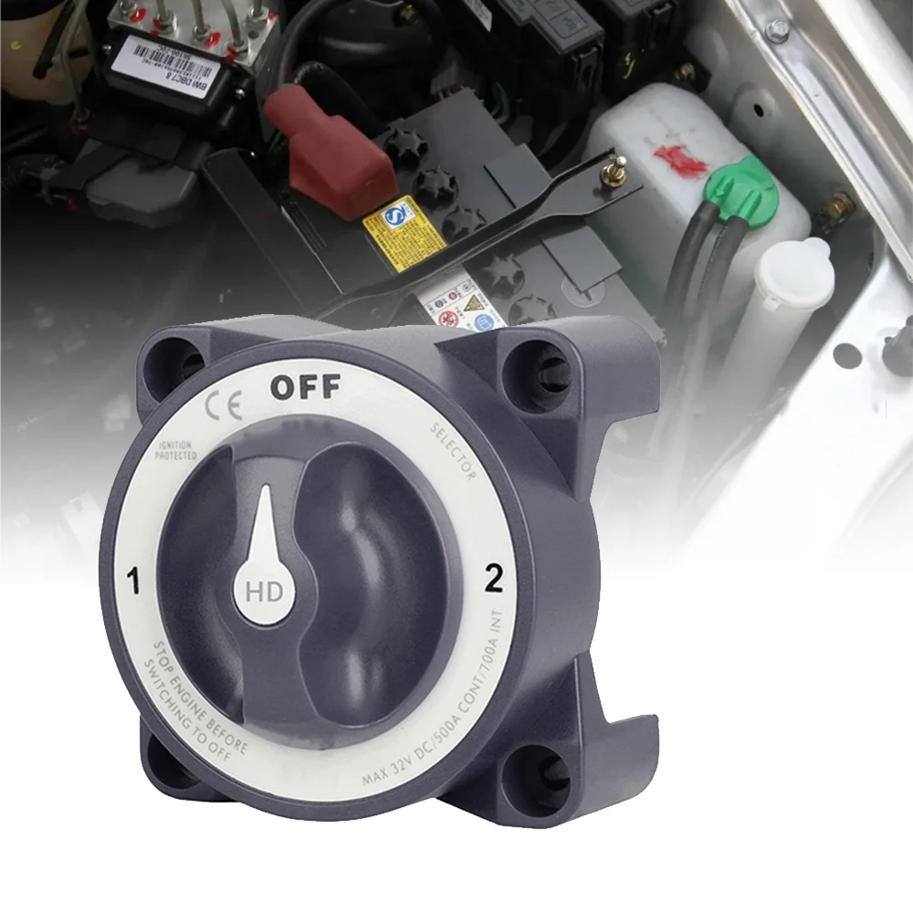 3 4 Position Blue sea 32V 350 Amp E-Series Waterproof Ignition ...